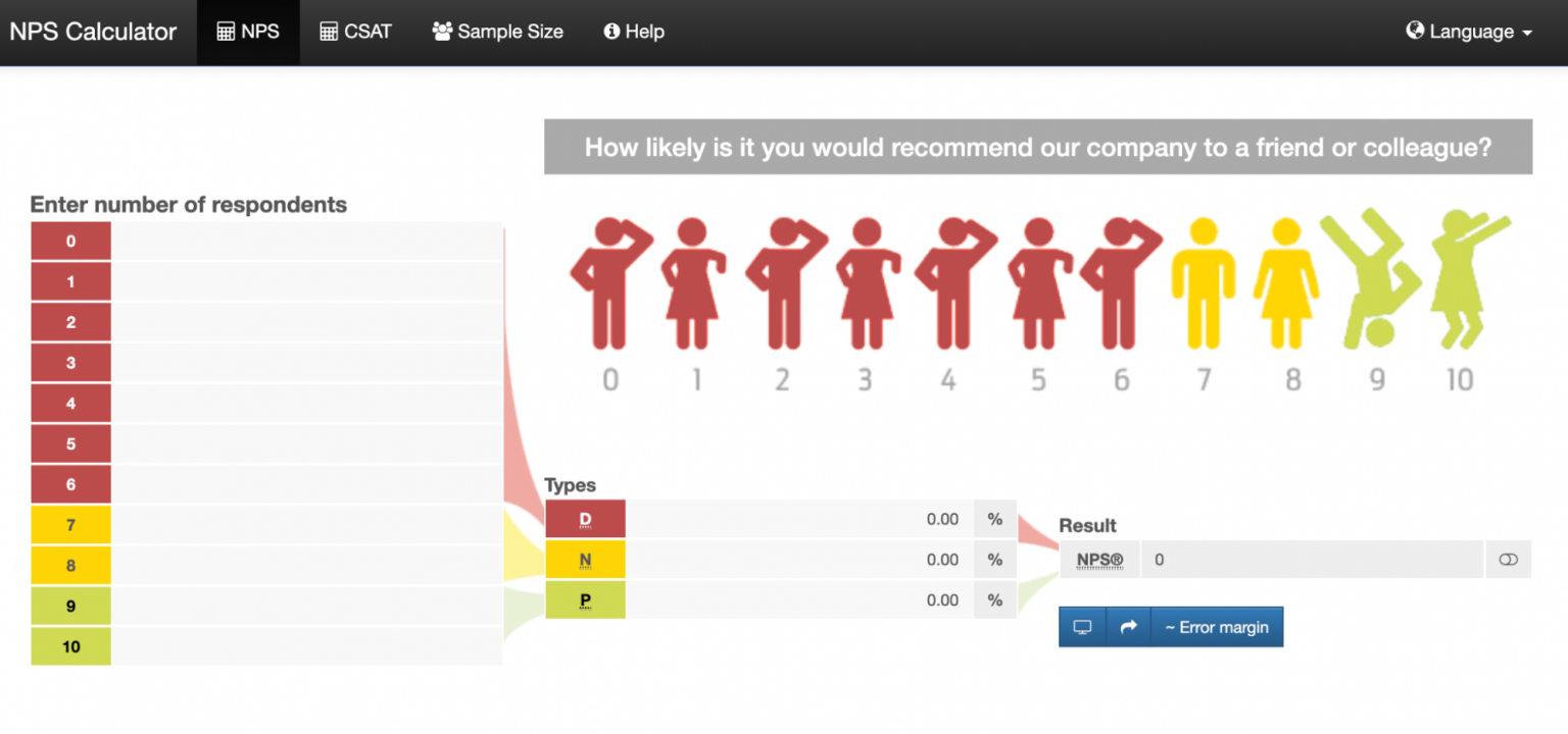 How to Calculate NPS - NPS Calculator Excel Formula