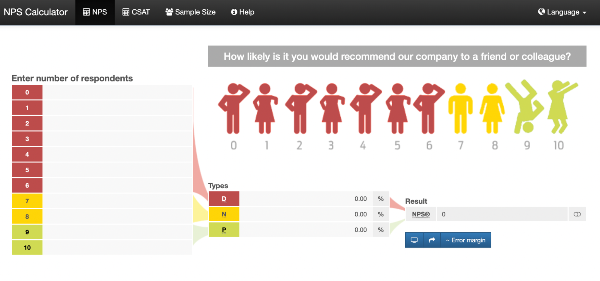 How to Calculate NPS - NPS Calculator Excel Formula