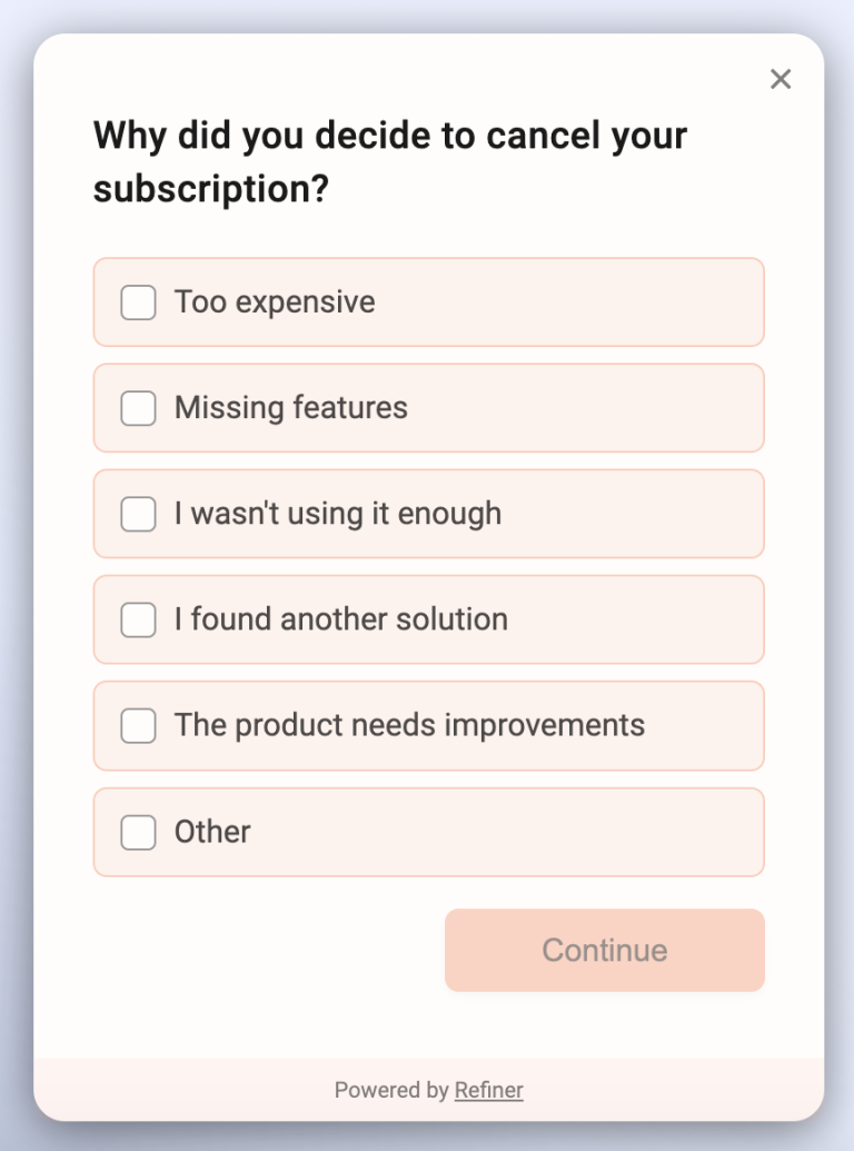 Churn Survey: Discover How to Use Surveys to Reduce SaaS Churn