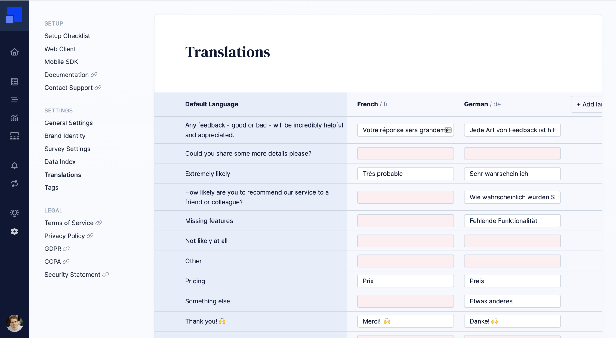 Survey Translation - Translating Surveys